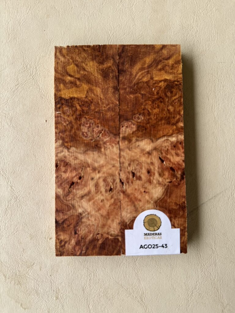Cachas burl de Coihue (AGO25-43) - Maderas Exóticas