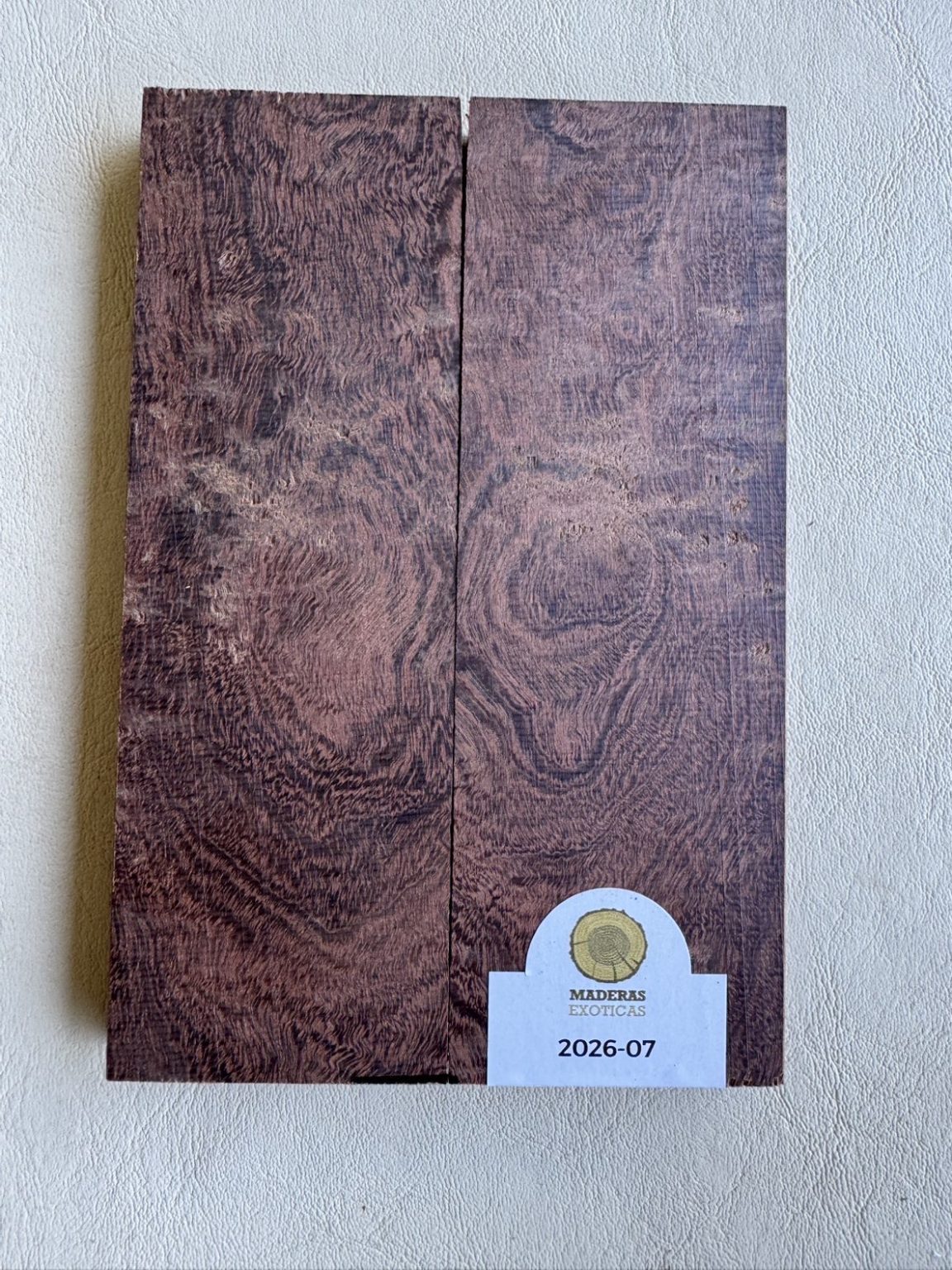 Cachas de Guayacán (2026-07) - Maderas Exóticas